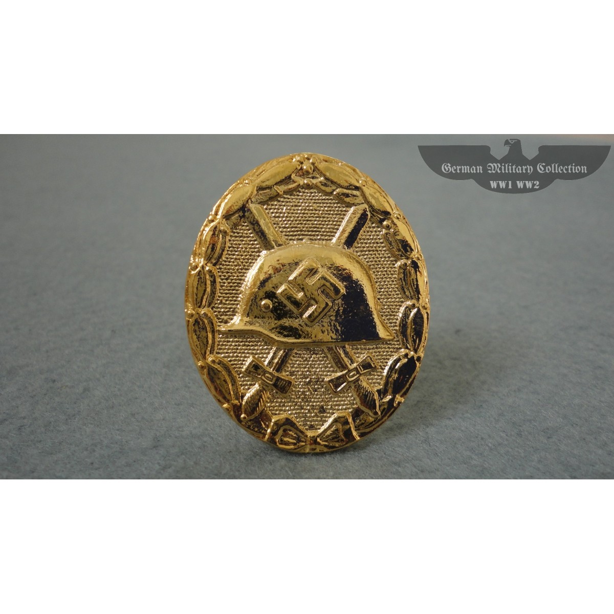 WW2 German Wound Badge - in Gold - German Military Collection