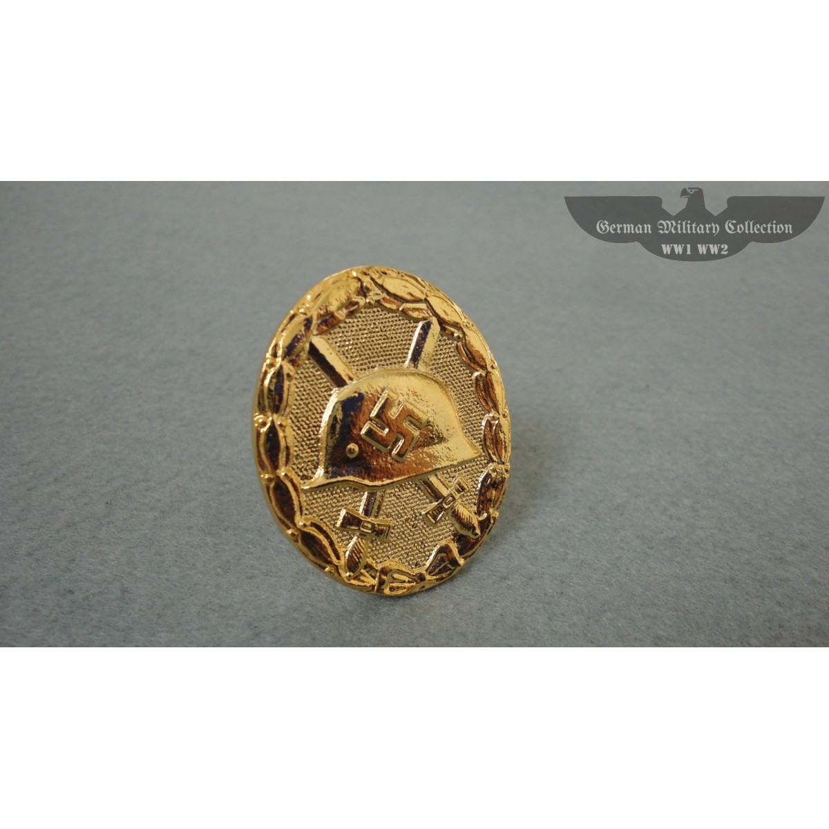 WW2 German Wound Badge - in Gold - German Military Collection